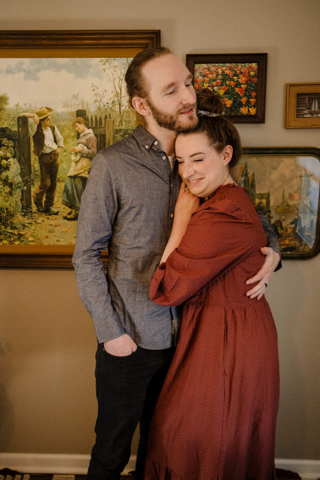 Cottage Core Couples Session in Minneapolis | The Coe Collective