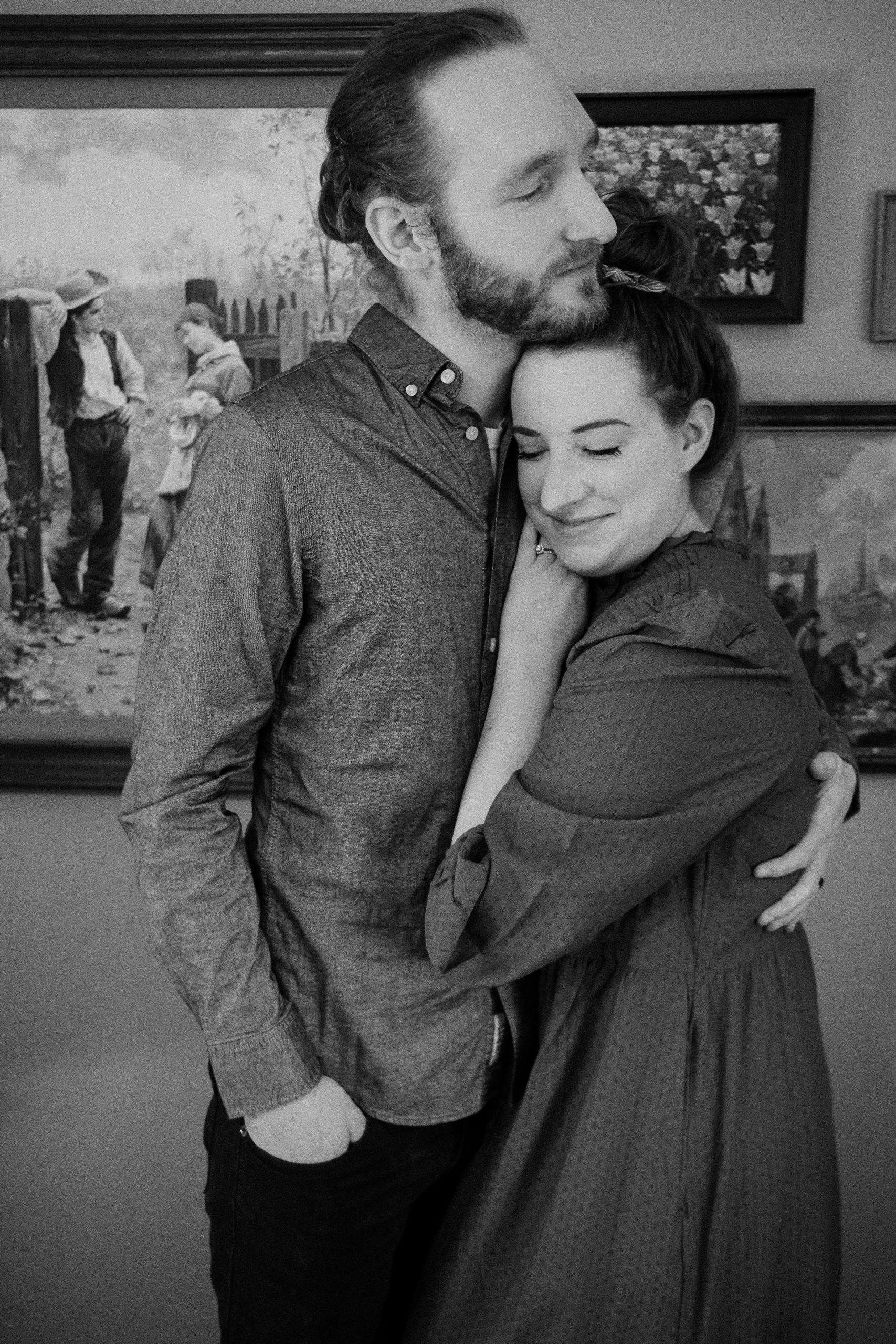 Cottage Core Couples Session in Minneapolis | The Coe Collective